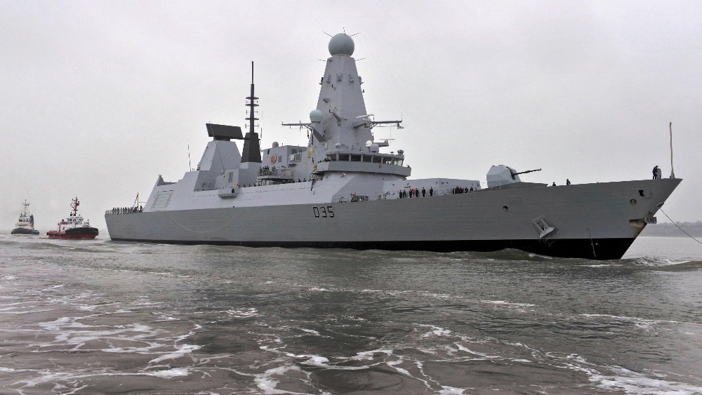 Dragon destroyer unveiled | ITV News Meridian