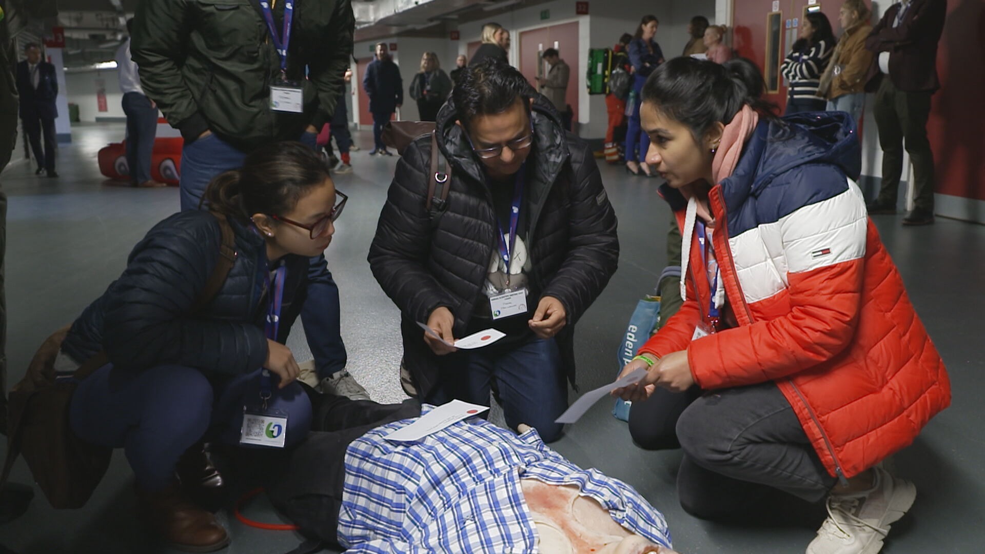 Junior doctors take part in simulated terror attack in Cardiff as part ...