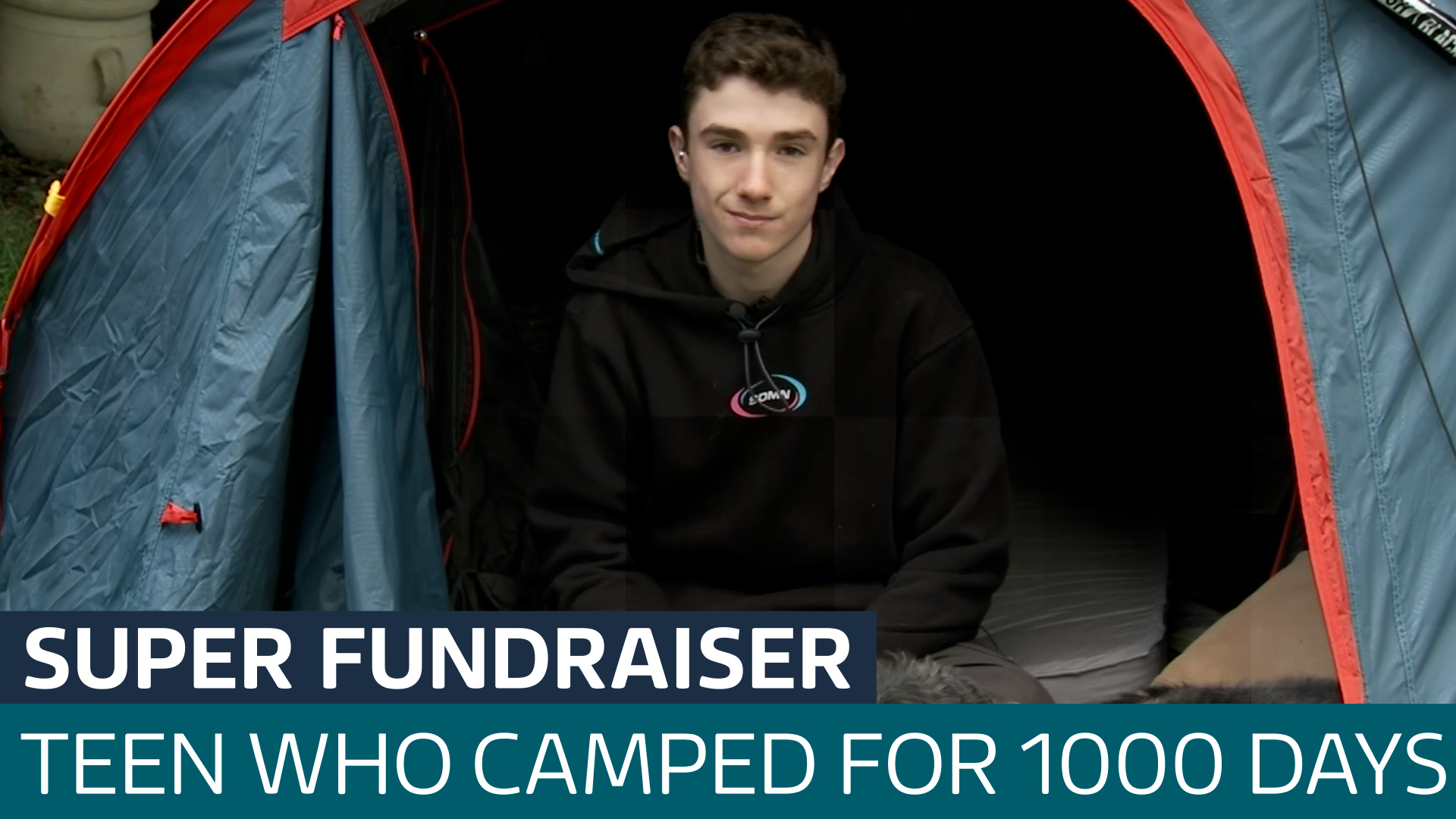 Meet the fundraiser who has camped in a tent every night for three ...