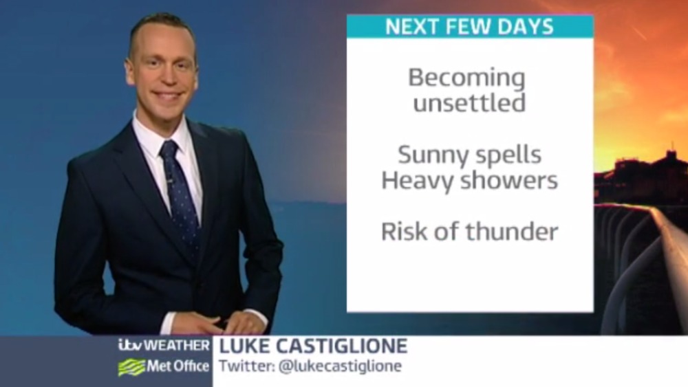 Sunday evening's Meridian Weather | ITV News Meridian
