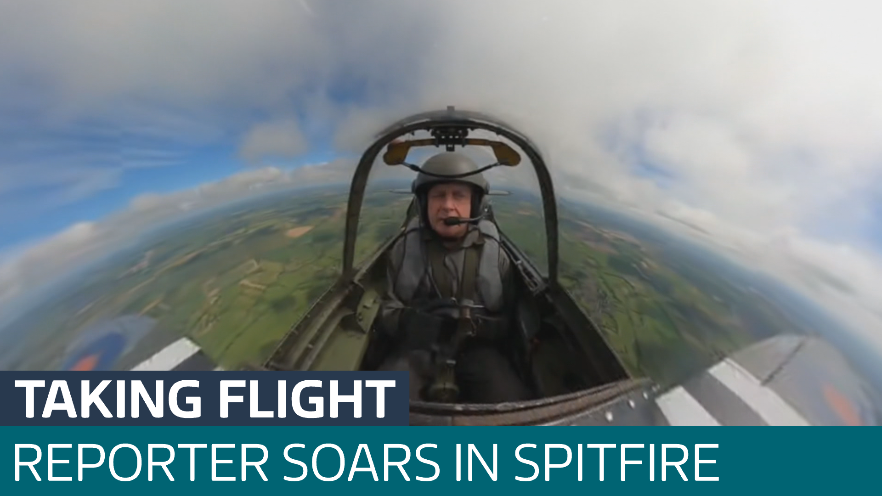 Our man in a spitfire - reporter takes flight in iconic fighter plane ...