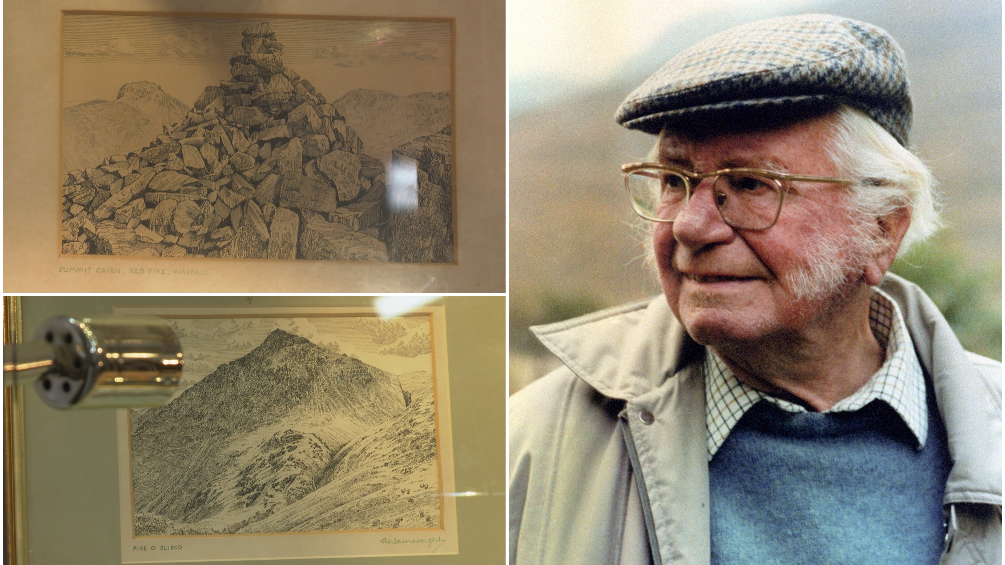 Collection of Alfred Wainwright's original sketches go to auction | ITV ...