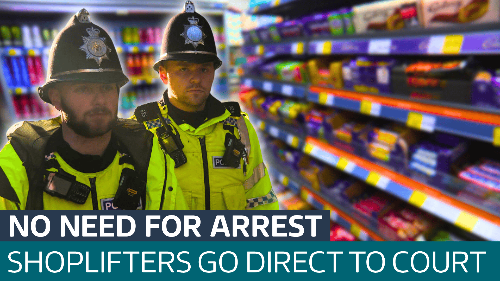 Caught-on-camera shoplifters sent straight to court without arrests as ...