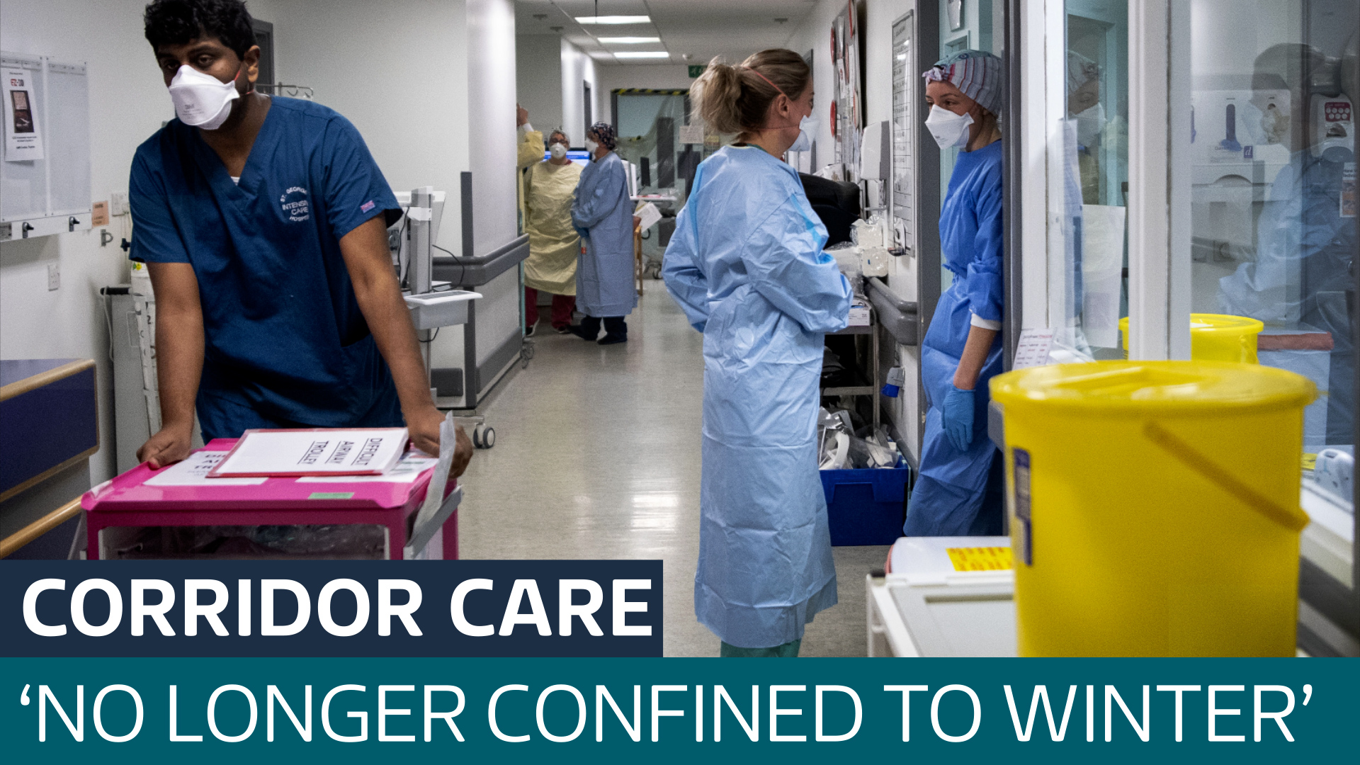Hospitals adapting temporary spaces with plugs and call bells as ...