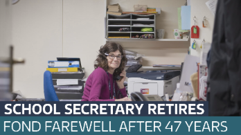 Celebration for Devon school secretary retiring after 47 years - Latest ...