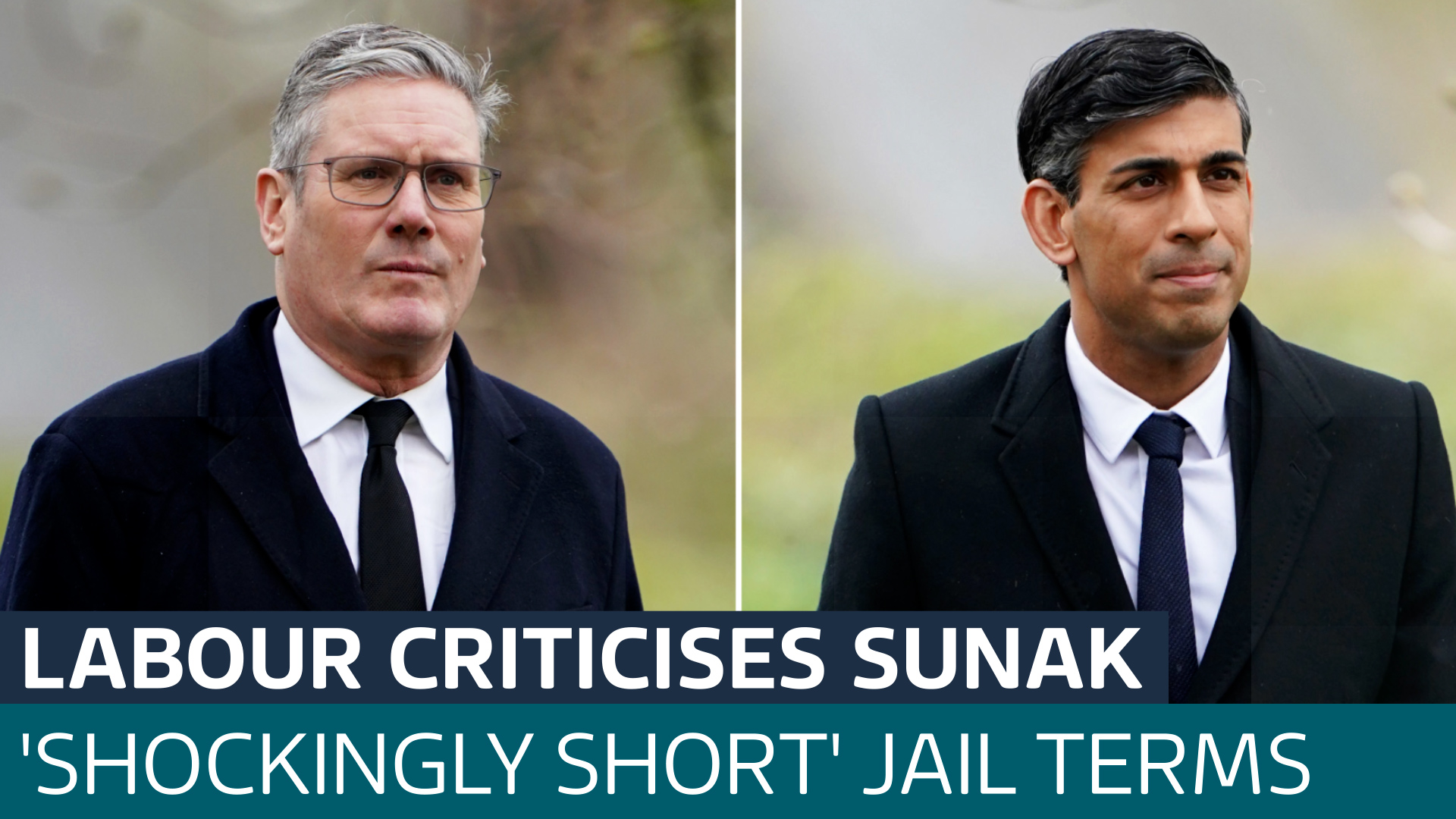 Labour attacks Rishi Sunak's handling of crime and sentencing - Latest ...