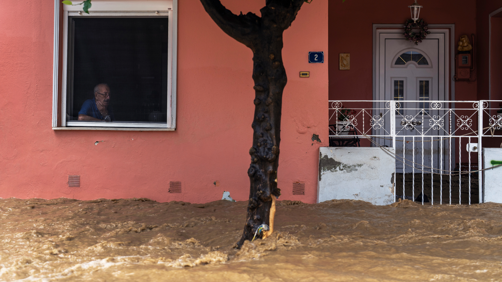 Torrential rain devastates Greece in second flood of the month | ITV News