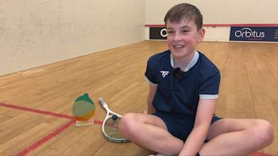 Guernsey youngster shoots up the squash rankings - Latest From ITV News