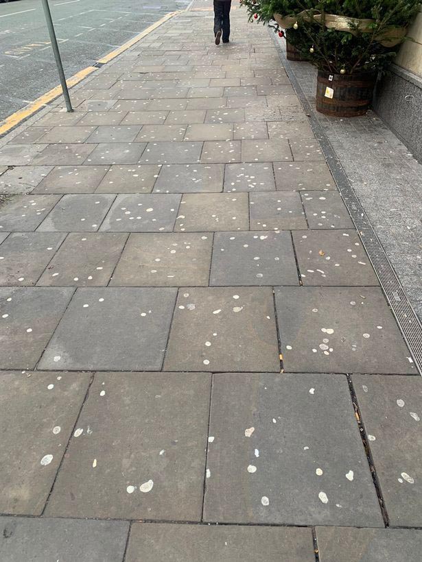 Major city centre route in Manchester labelled ‘Chewing Gum Street ...
