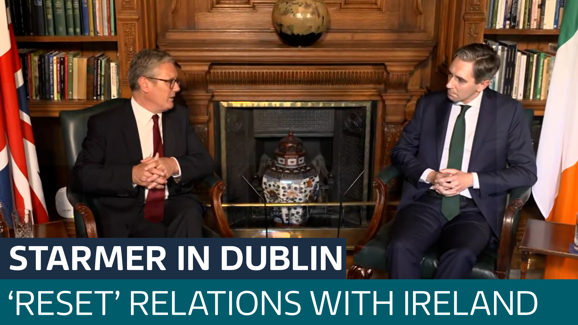 Prime Minister in Ireland to meet Irish Taoiseach Simon Harris in first ...