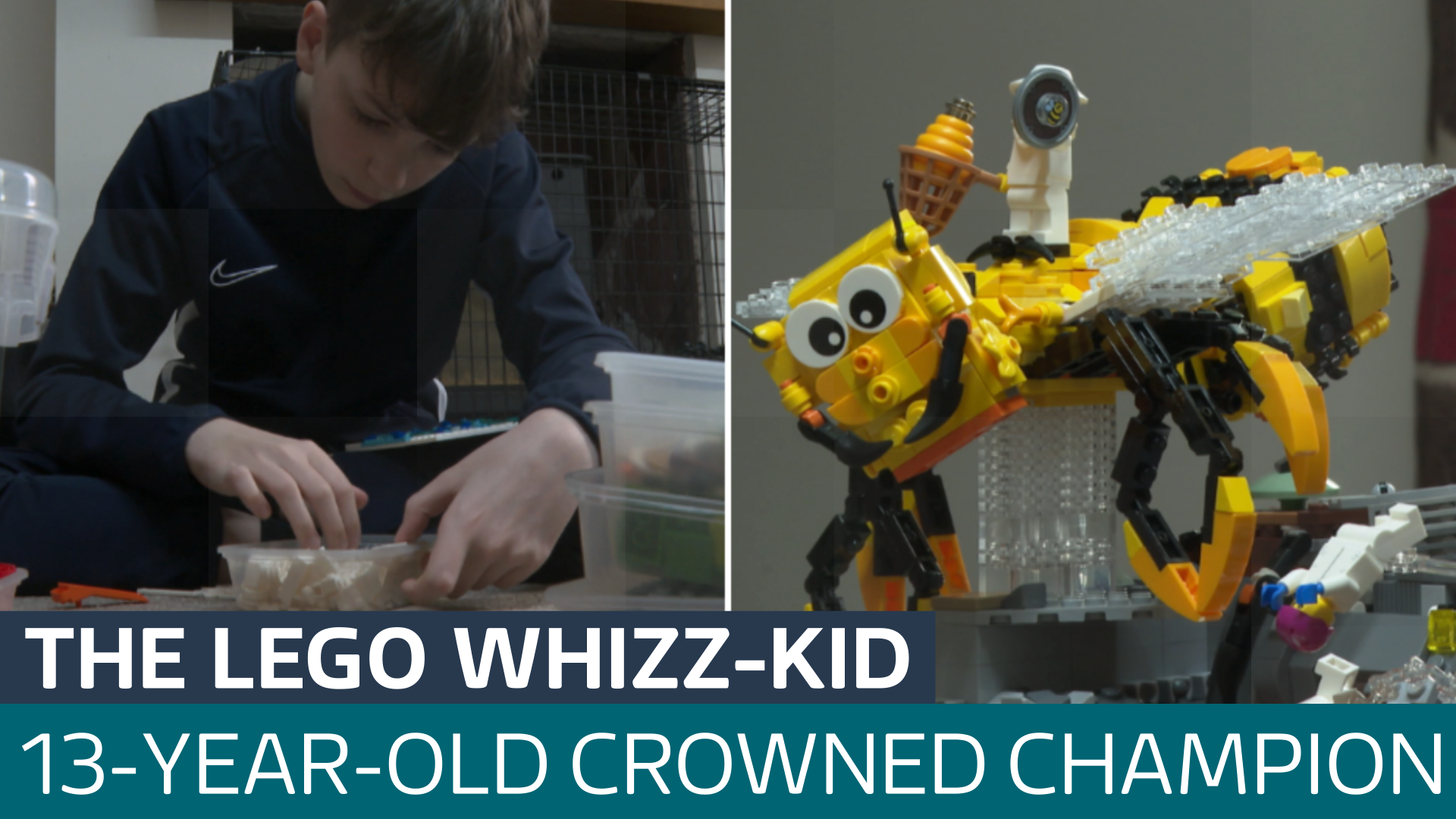 Miniature masterpieces: Meet the UK's junior Lego-building champion ...
