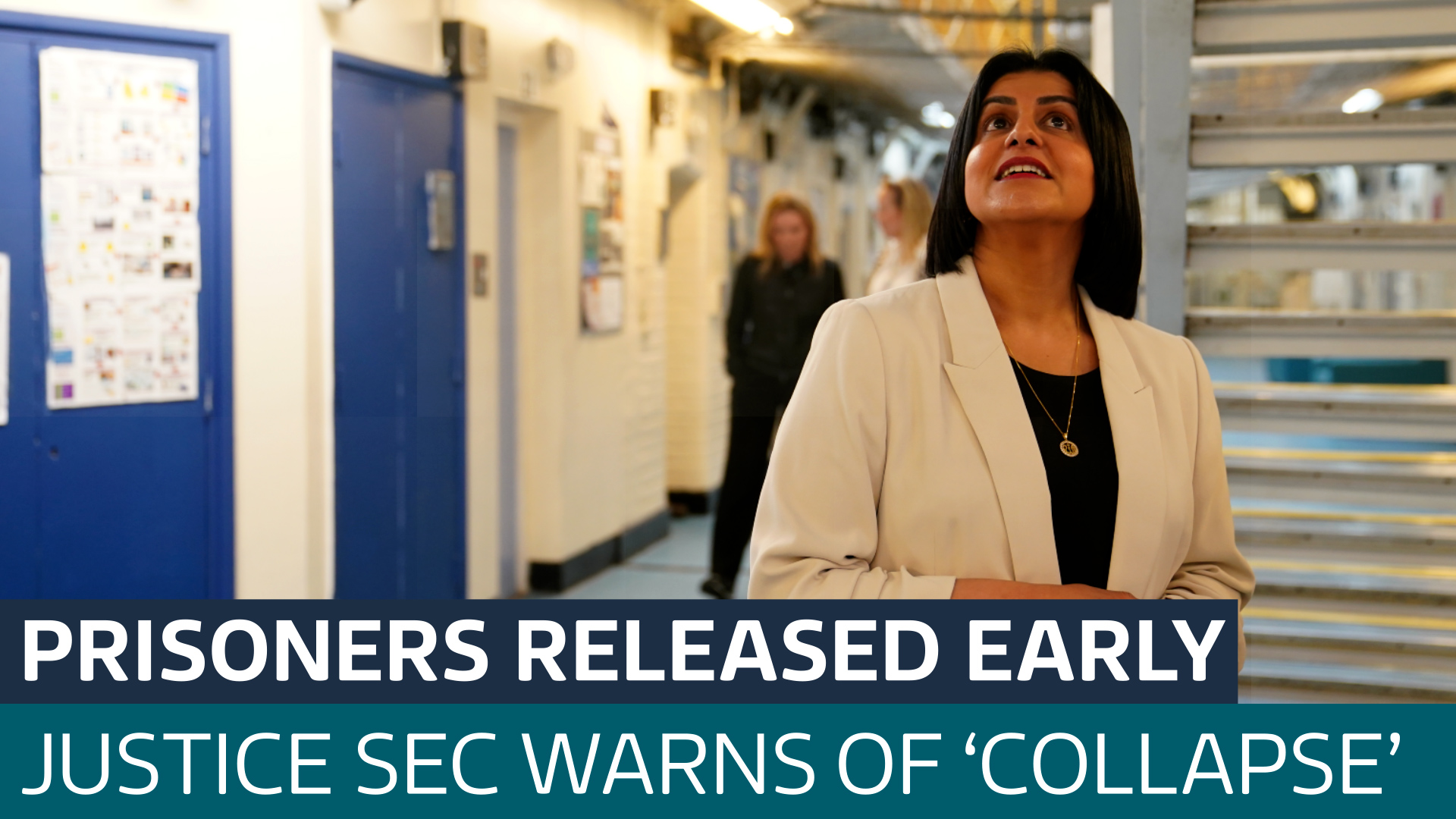 Prisoners to be released early as Justice Secretary warns system faces ...