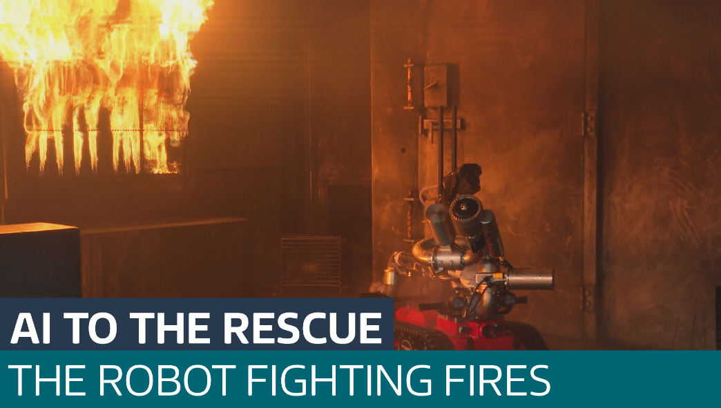 Kent tests the South East's first firefighting robot to keep crews safe ...