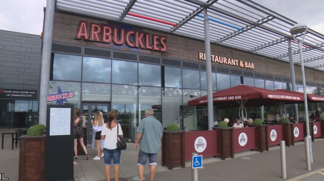 Queues at Arbuckles restaurant in Ely as government's half price meals ...