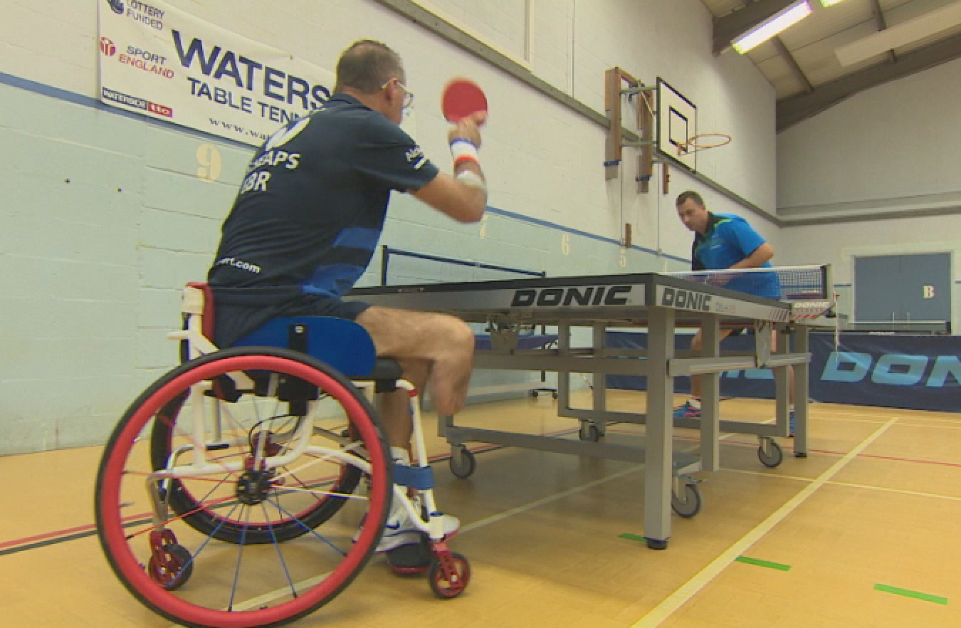 Meet the athlete who had his leg amputated and is aiming for gold | ITV ...