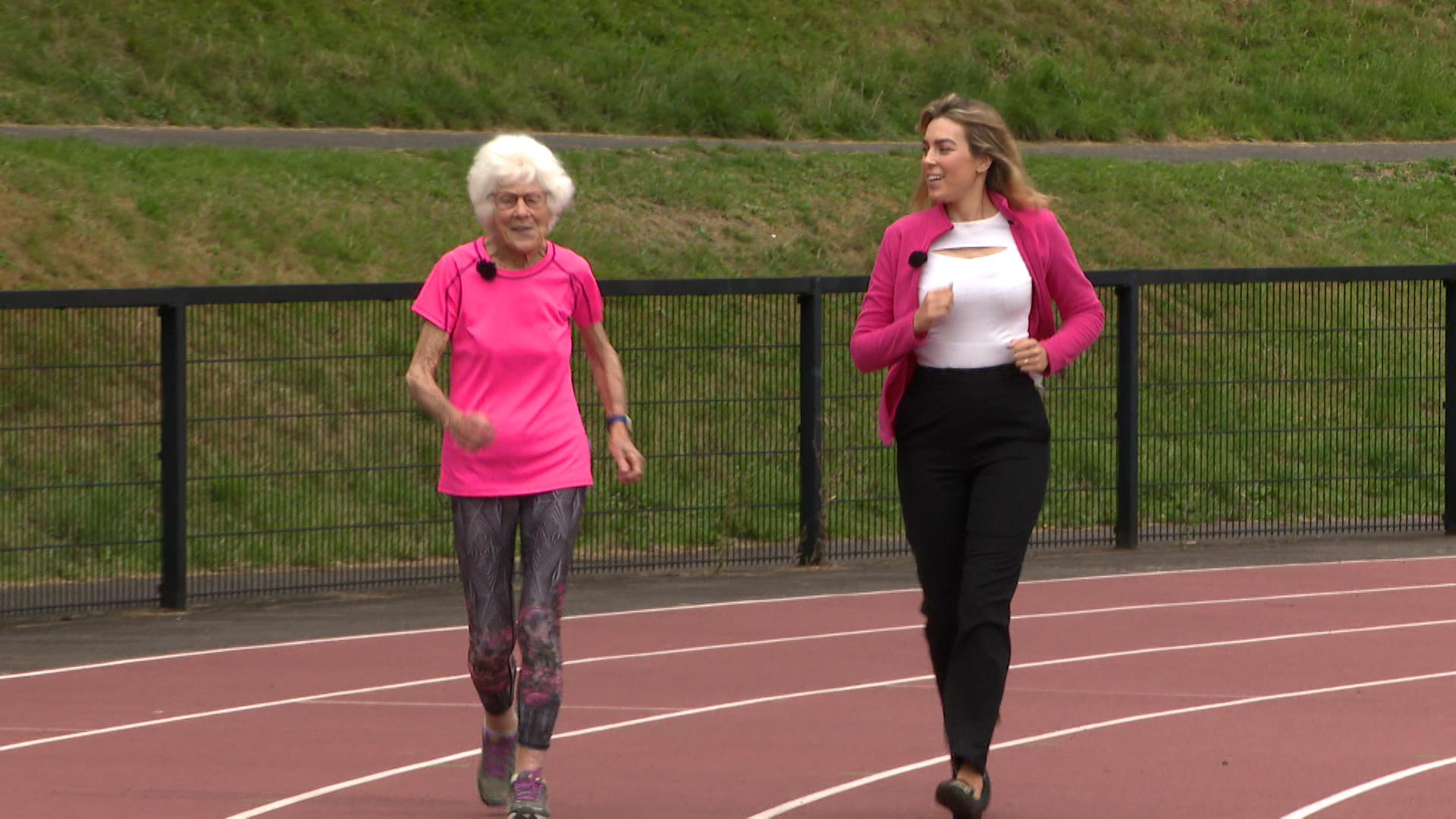 Belfast runner, 95, says 'I don't feel old' as she aims to complete ...