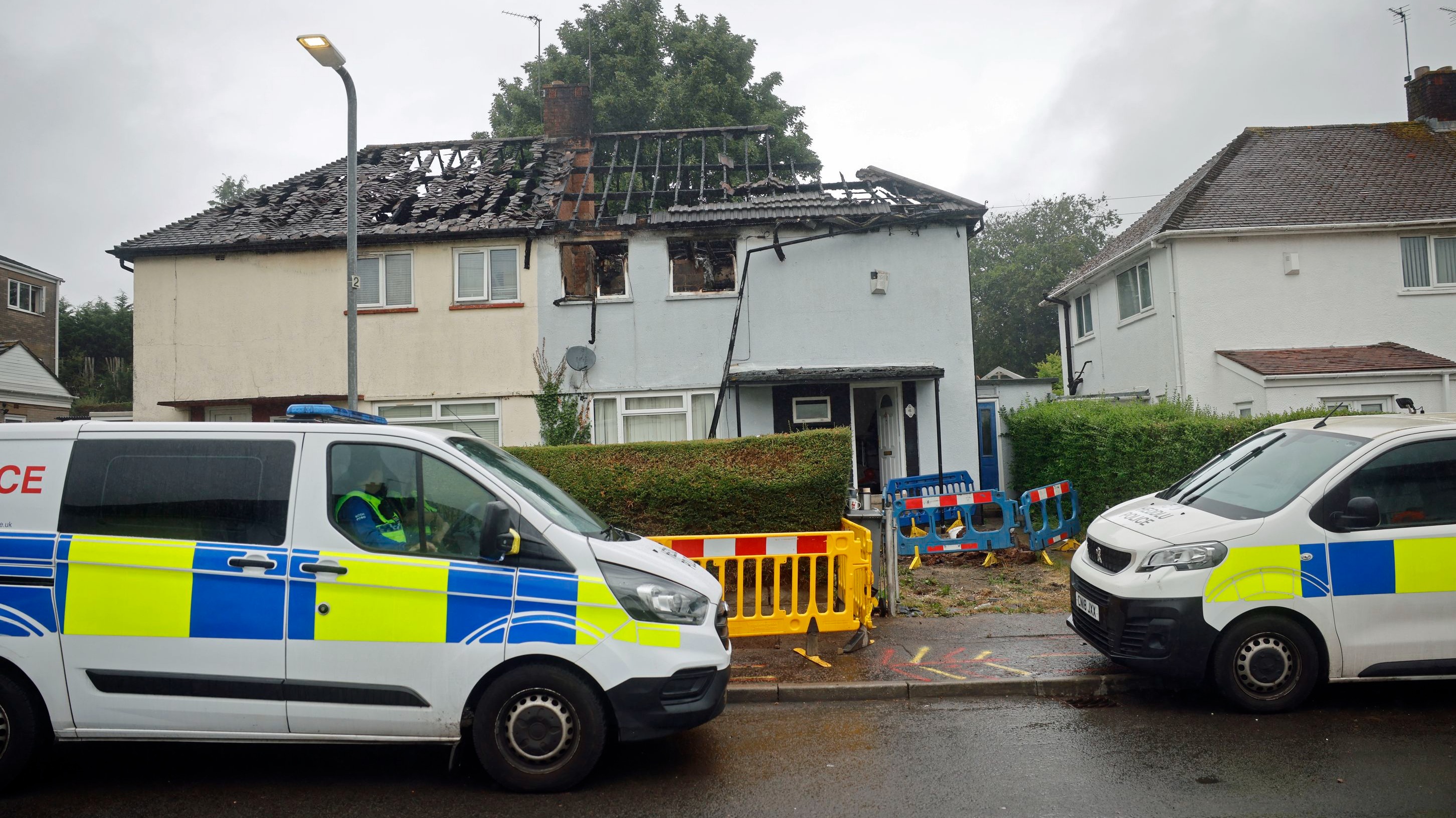 Cardiff fire: Man dies after Rumney house blaze and woman treated for ...
