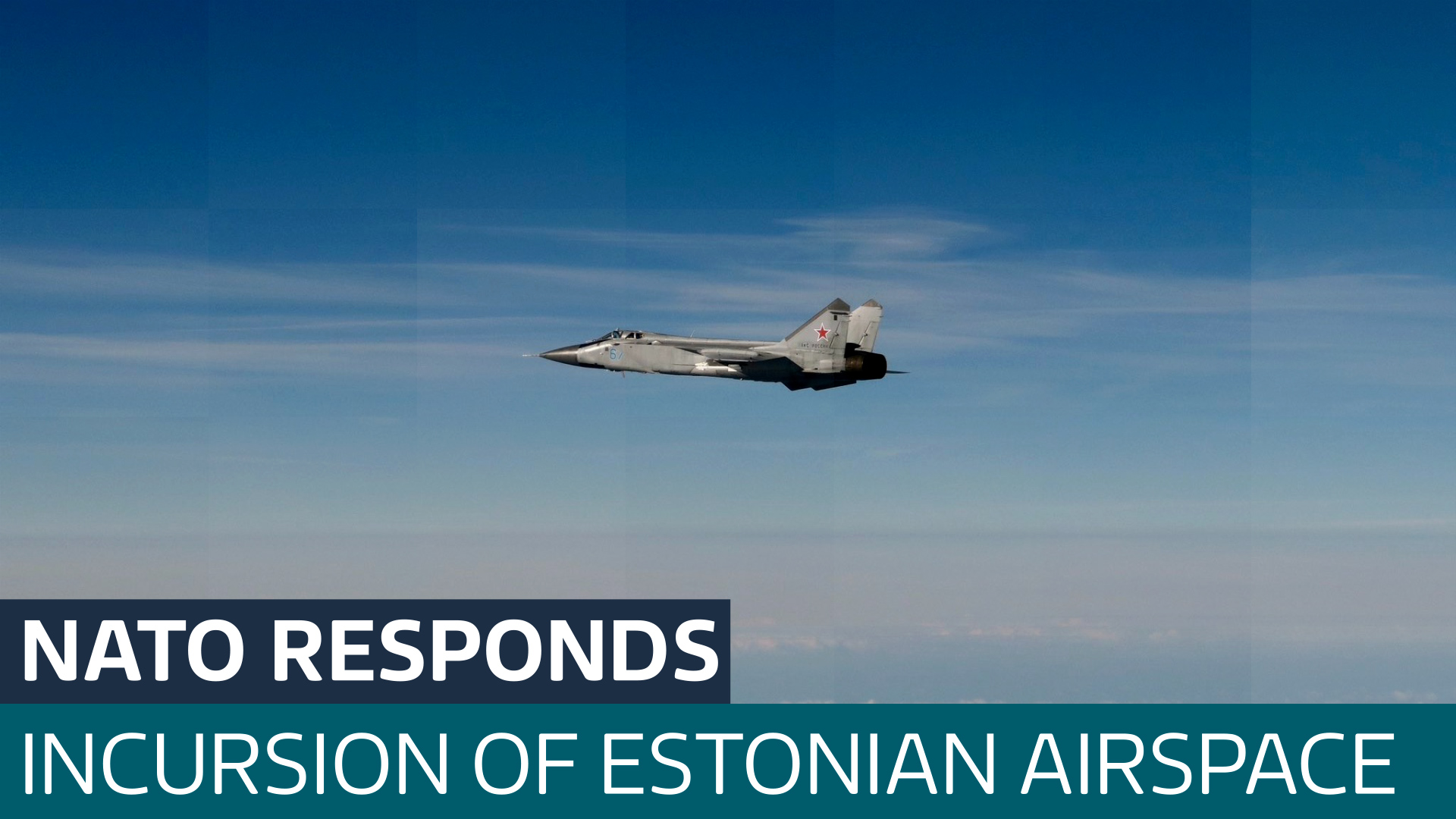 Nato responds to Russian incursion of Estonian airspace - Latest From ...