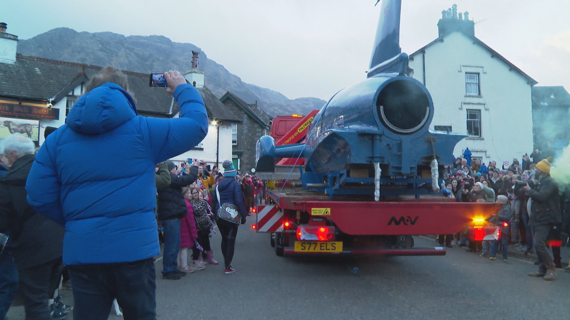 Donald Campbell's Bluebird K7 'will run again on Coniston Water', says ...