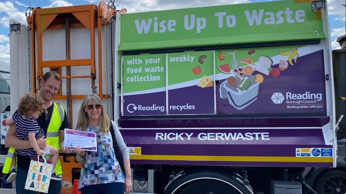 trash collection reading