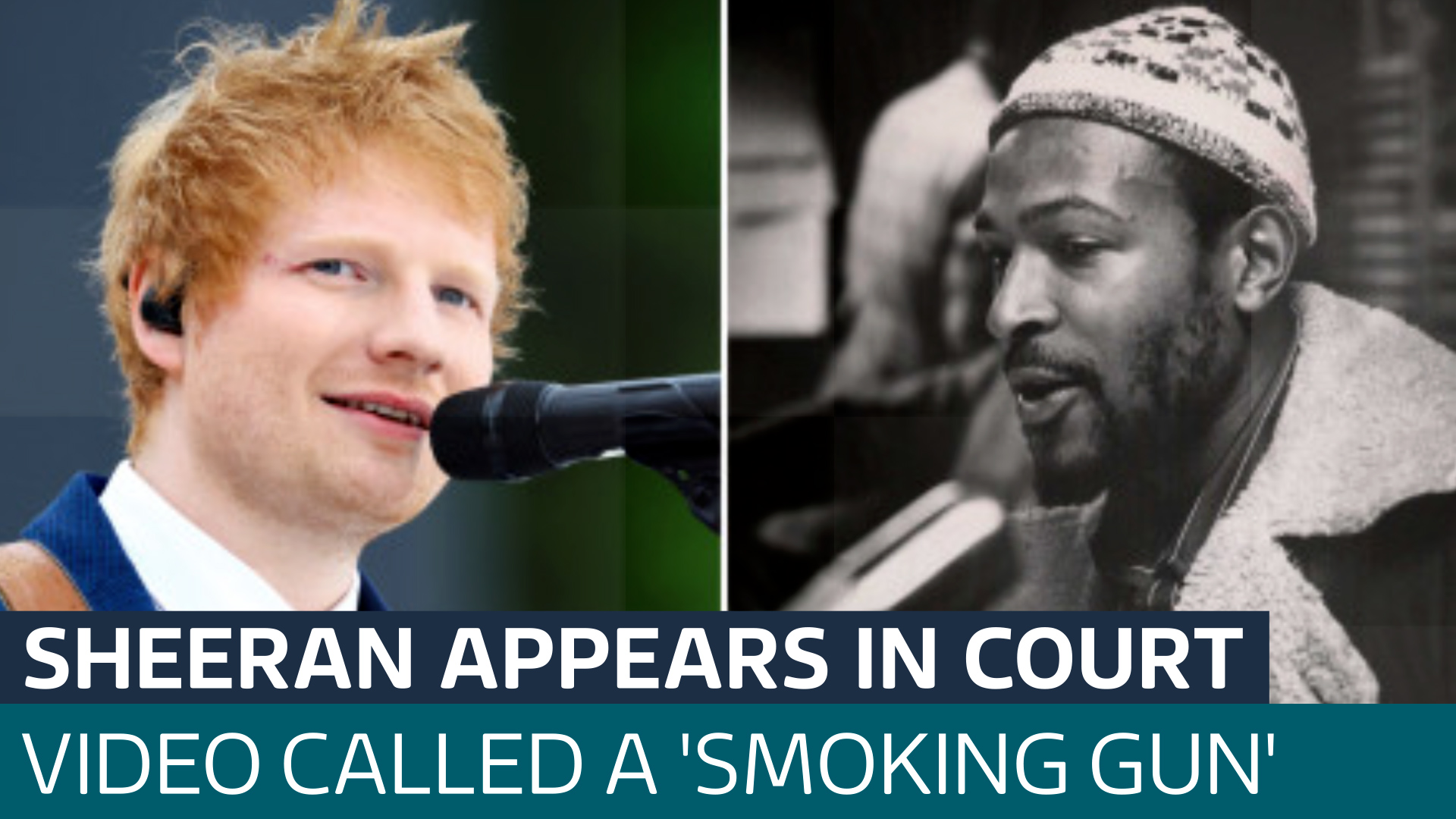 Prosecution call video of Ed Sheeran singing 'Let's Get It On' a ...