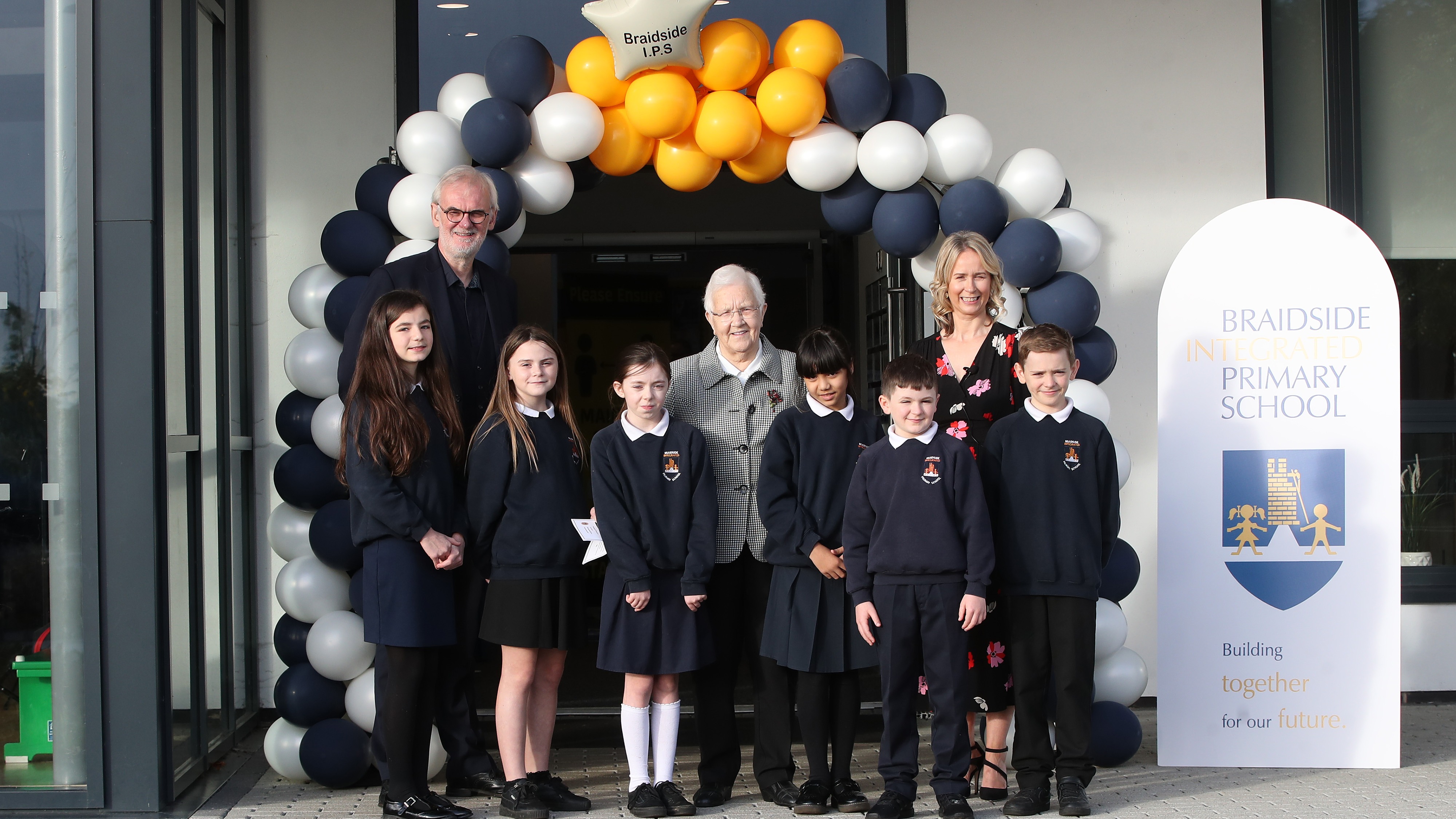Braidside Integrated Primary officially opens new school buildings in Ballymena | UTV | ITV News