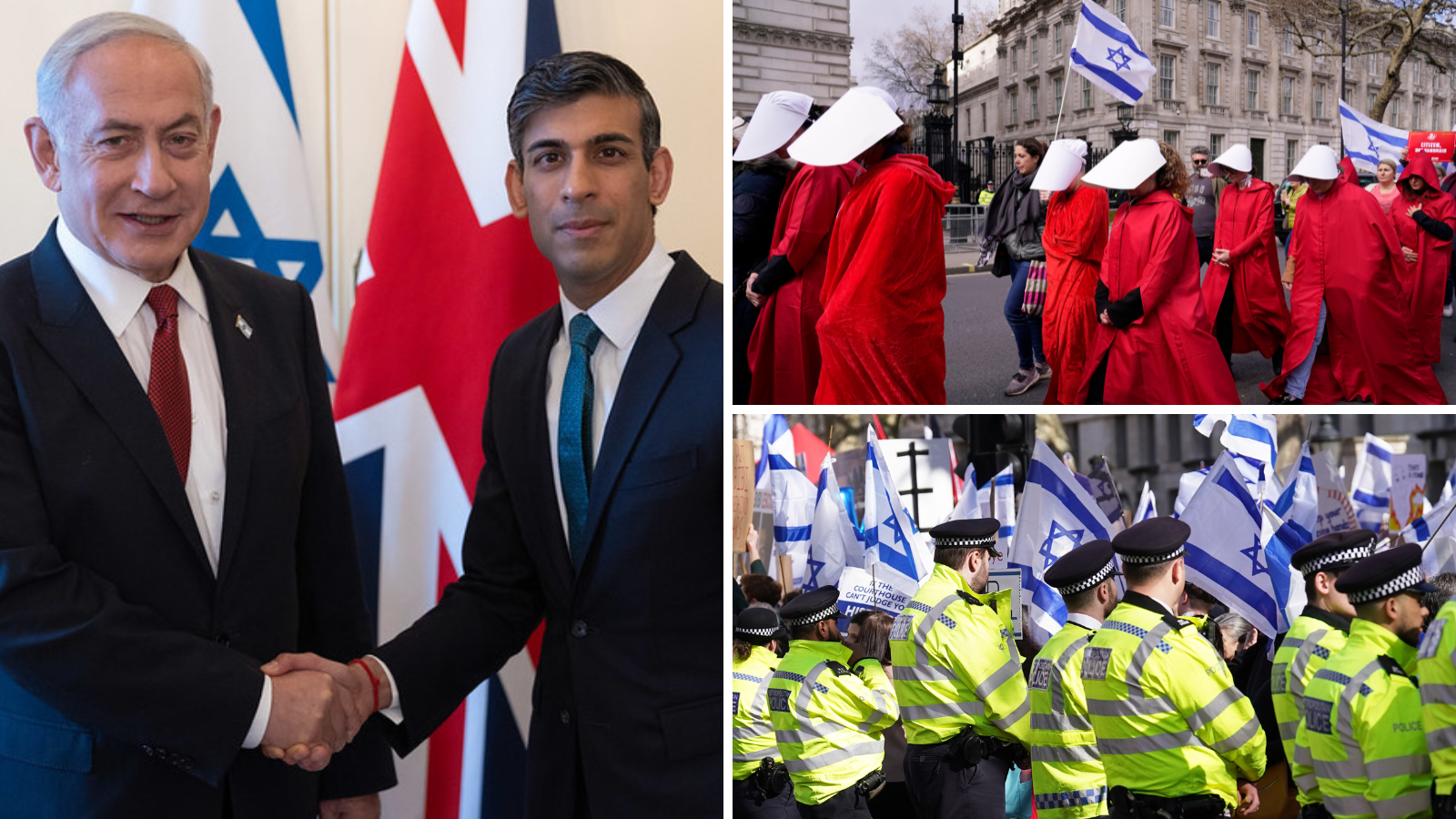 Rishi Sunak lightly challenges Israel's PM Benjamin Netanyahu as visit ...