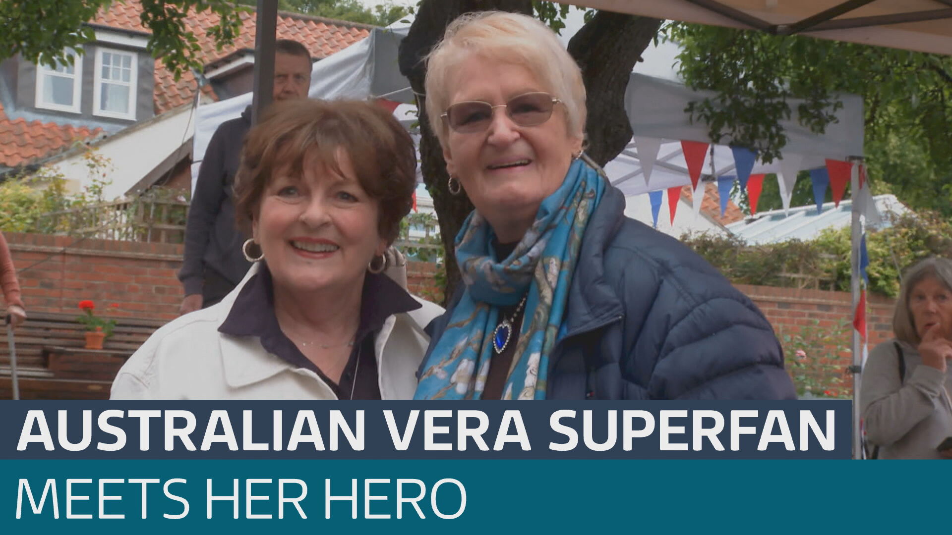 Australian Vera superfan meets her hero - Latest From ITV News