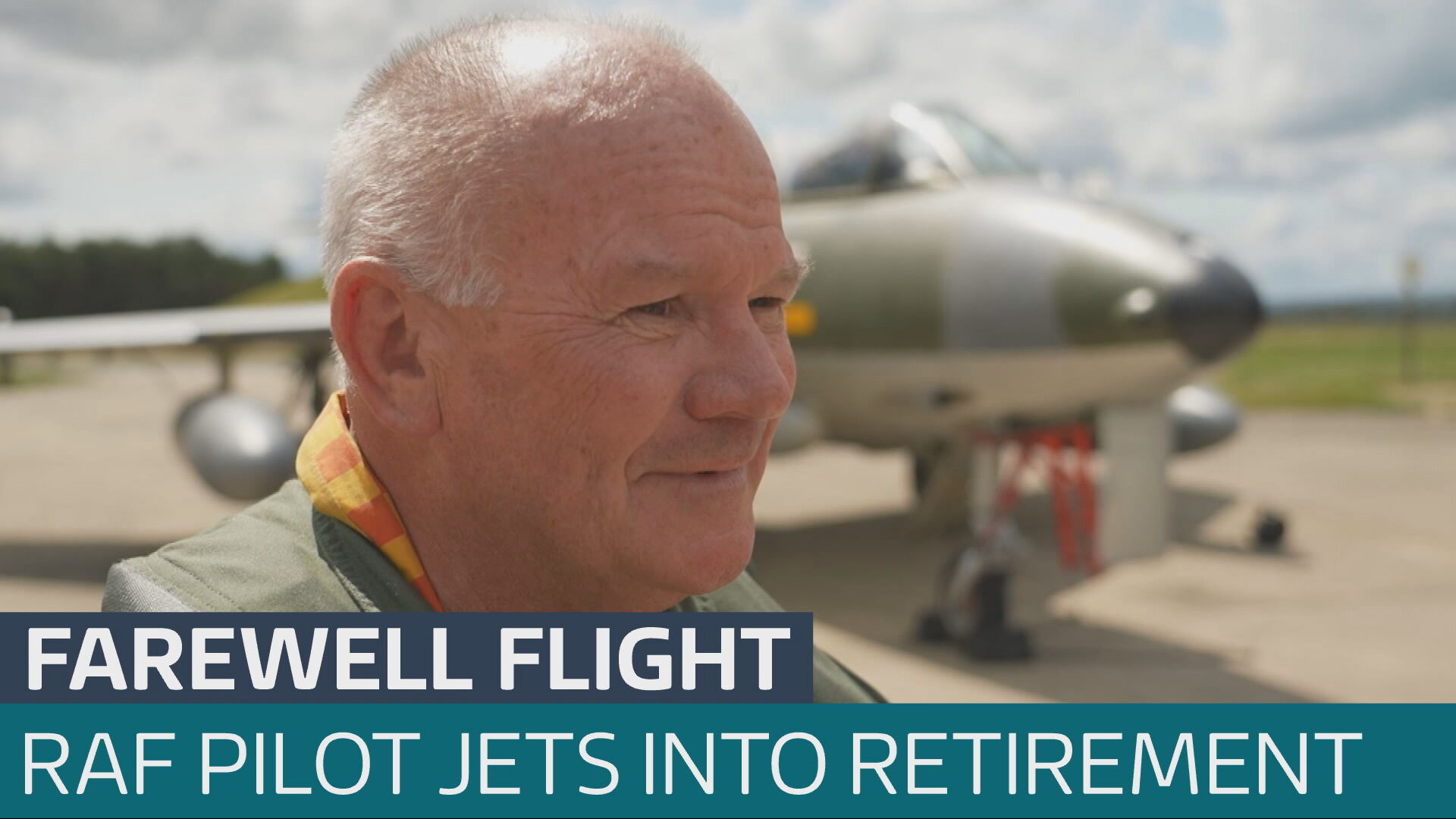 RAF fighter pilot signs off on career with farewell flight - Latest ...