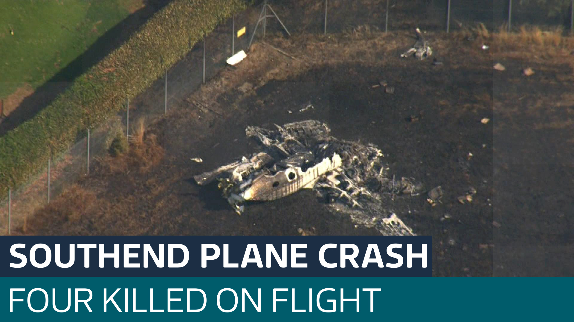 Plane which crashed and killed four people in Southend 'was returning ...