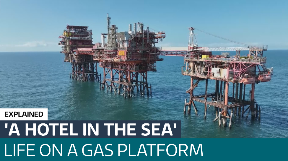 What's life like on a gas platform in the middle of the North Sea ...