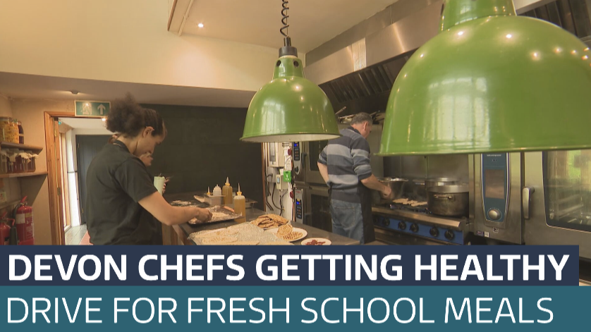 School chefs trained to create healthier meals - Latest From ITV News