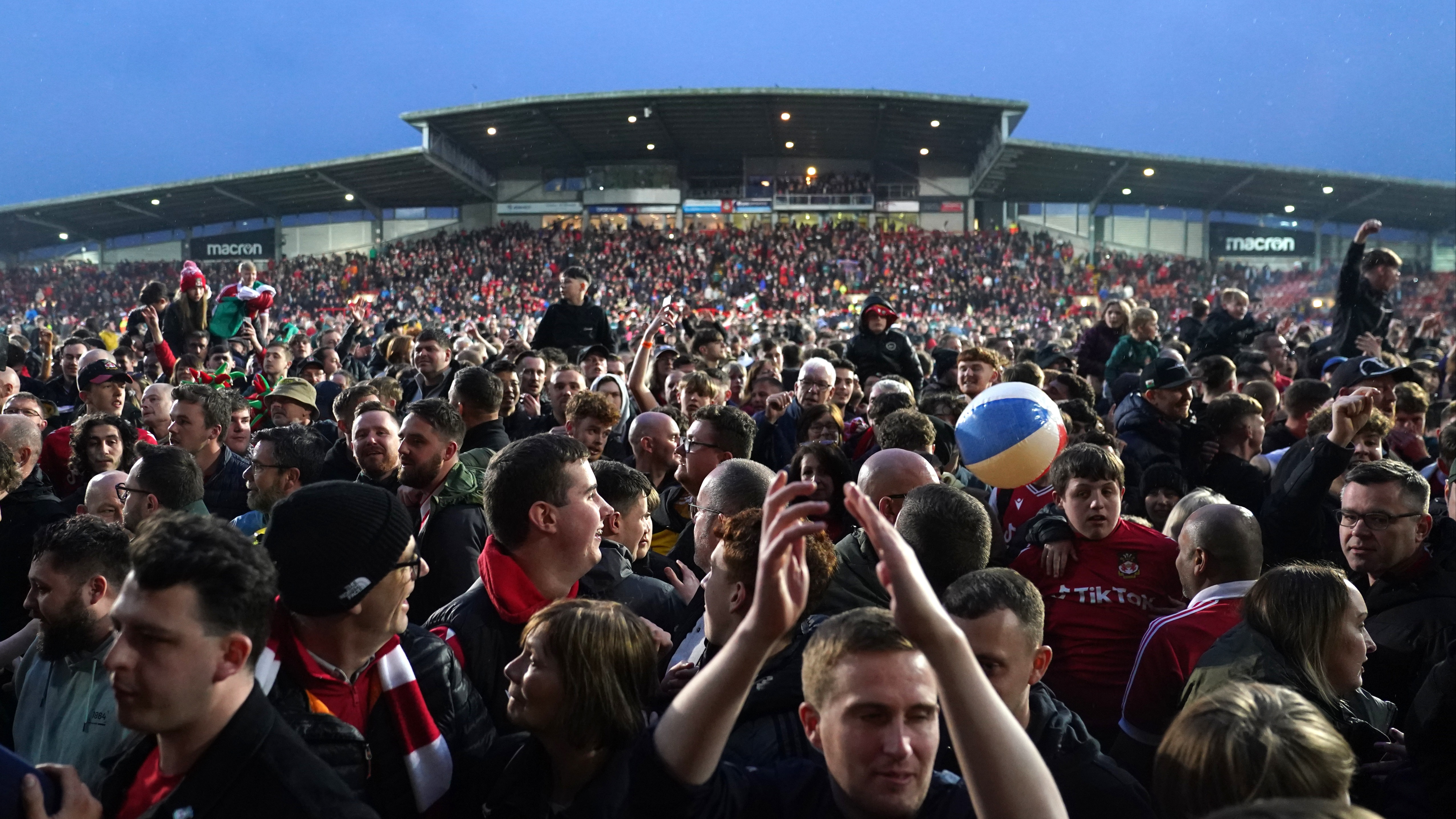 Police 'incredibly proud' as no arrests made on night Wrexham promoted ...