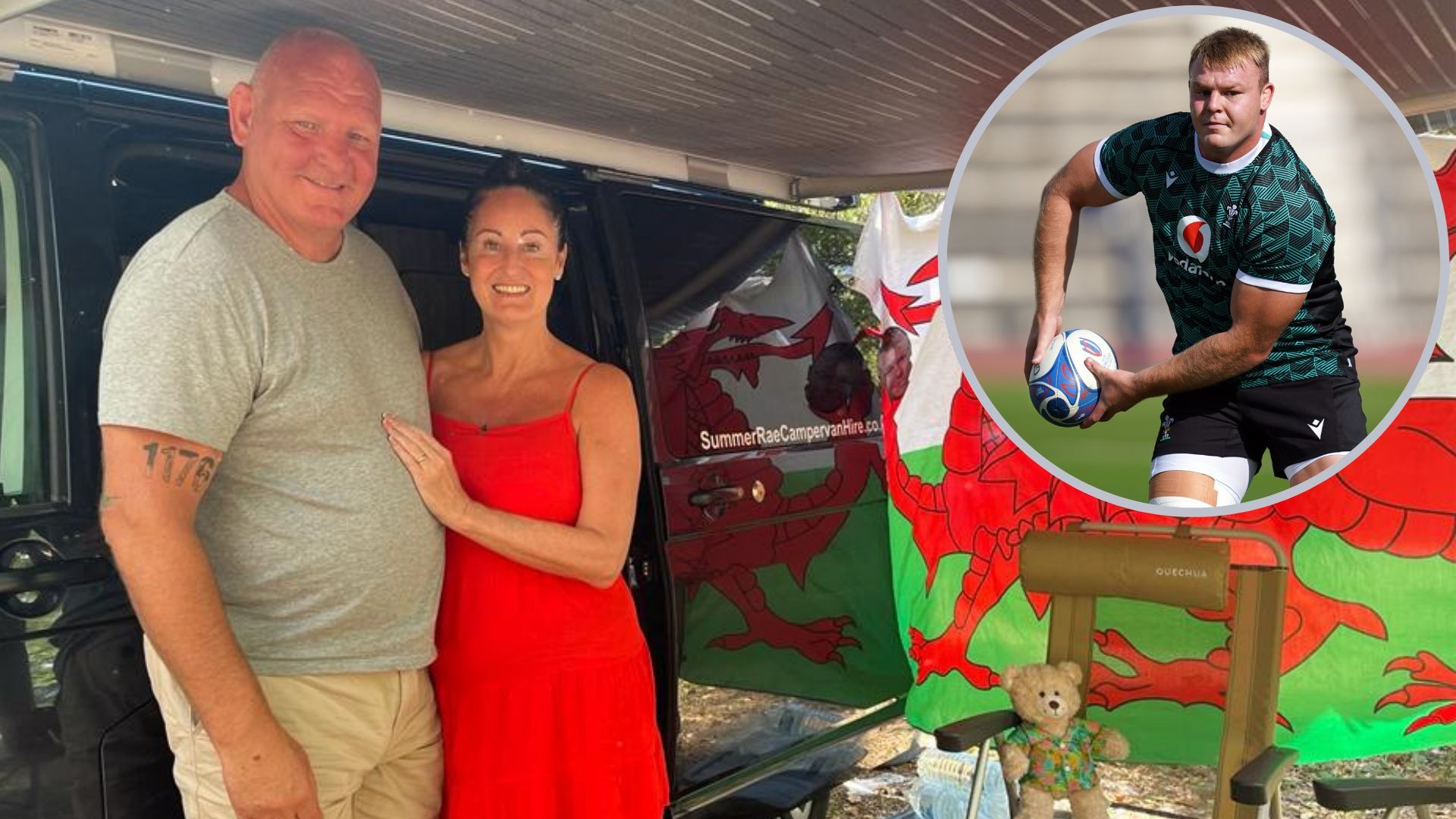 Wales v Portugal: Parents of captain Dewi Lake pitch up in France to ...