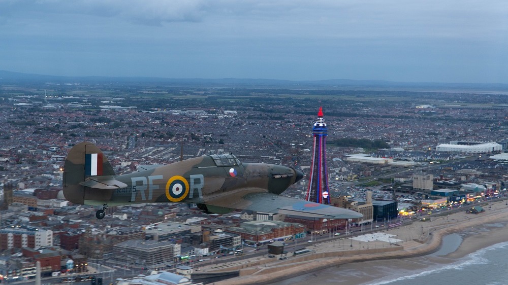 Blackpool stages special tribute to mark Battle of Britain anniversary ...