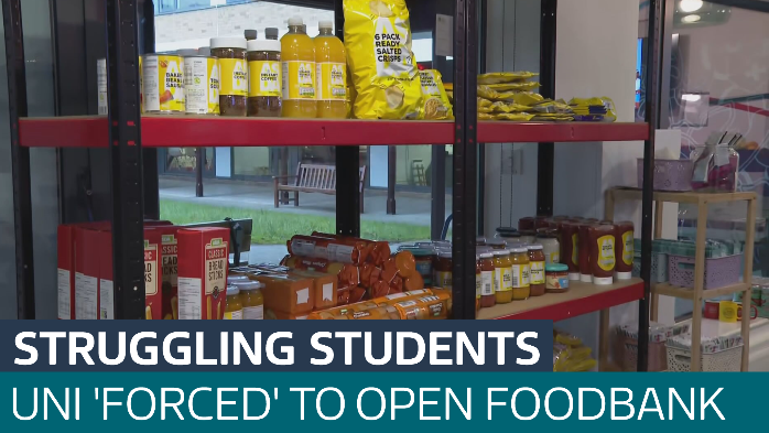 University opens supper club and foodbank for students struggling with ...