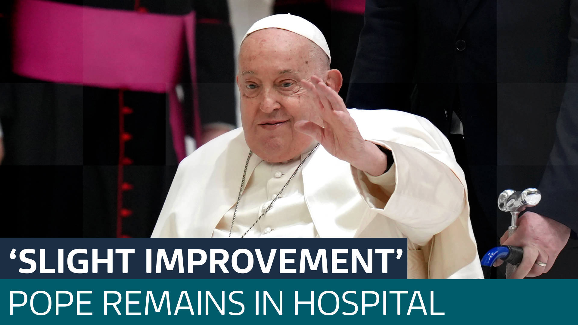 Pope Francis awake and resting after kidney problem found, says Vatican ...