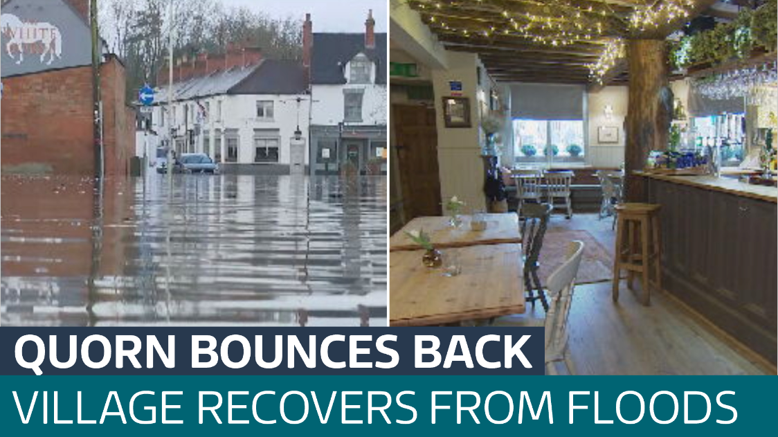 Leicestershire village recovers after flooding devastated the community ...