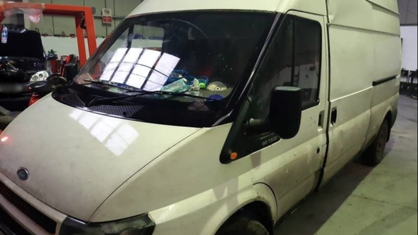 Van crushed after being used to fly tip on Cheshire beauty spot | ITV ...
