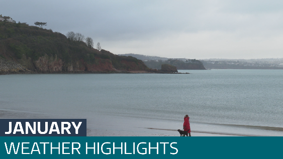 January's weather highlights - Latest From ITV News