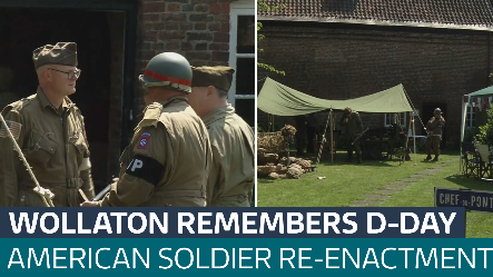 Wollaton remembers American soldiers who came to their town ahead of D ...