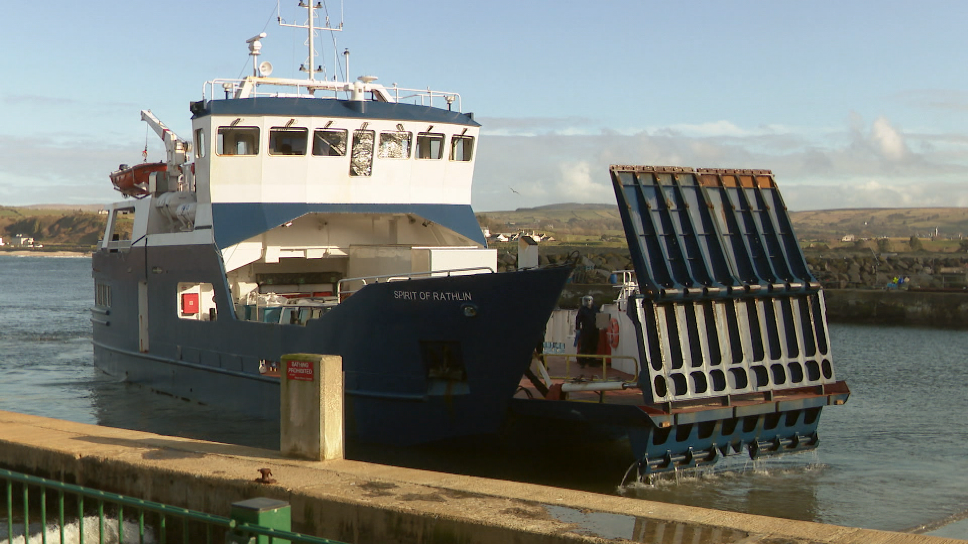 Rathlin Island ferry service to Ballycastle ferry closes down | UTV ...
