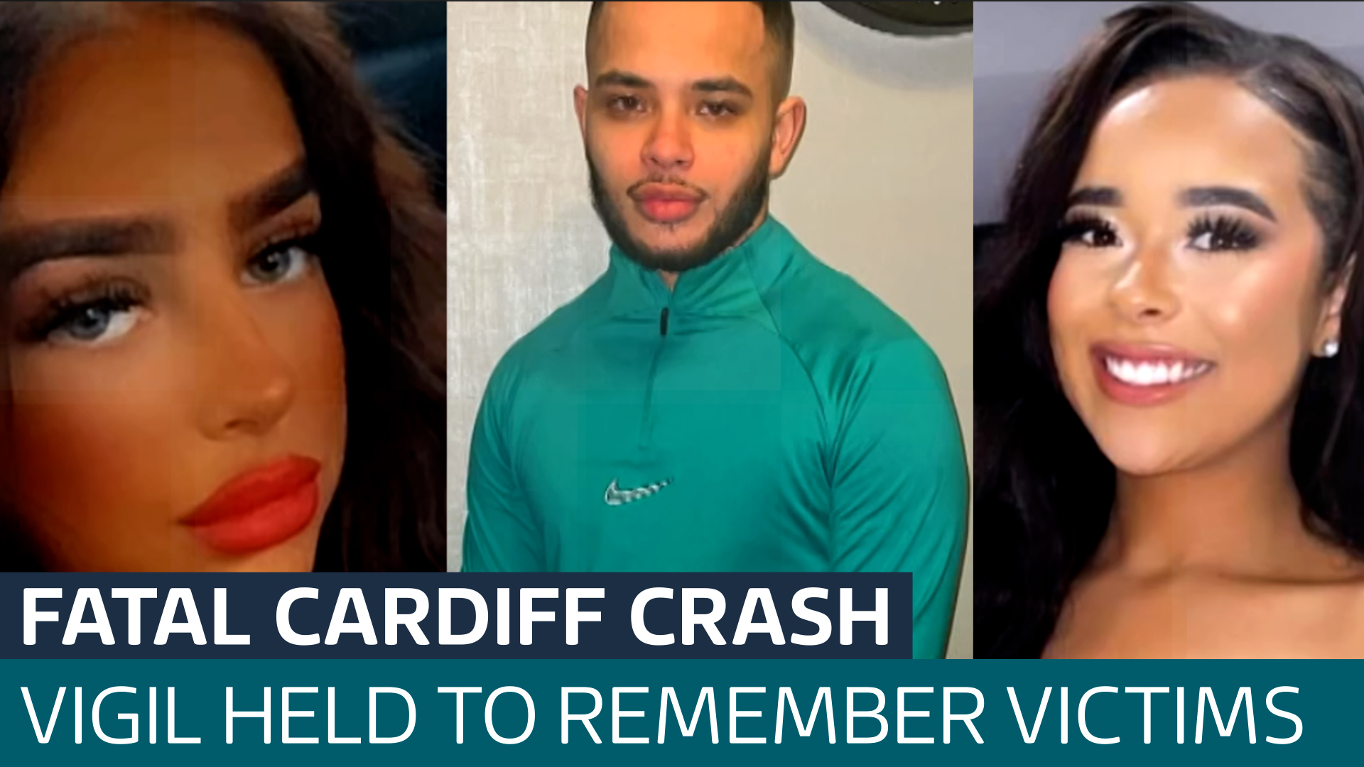 Vigil held in tribute to three victims of fatal car crash in Cardiff ...
