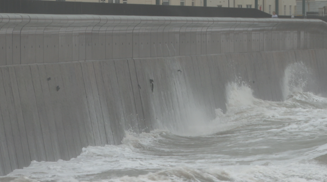 Investigation underway as parts of new £80m sea wall in Dawlish ...