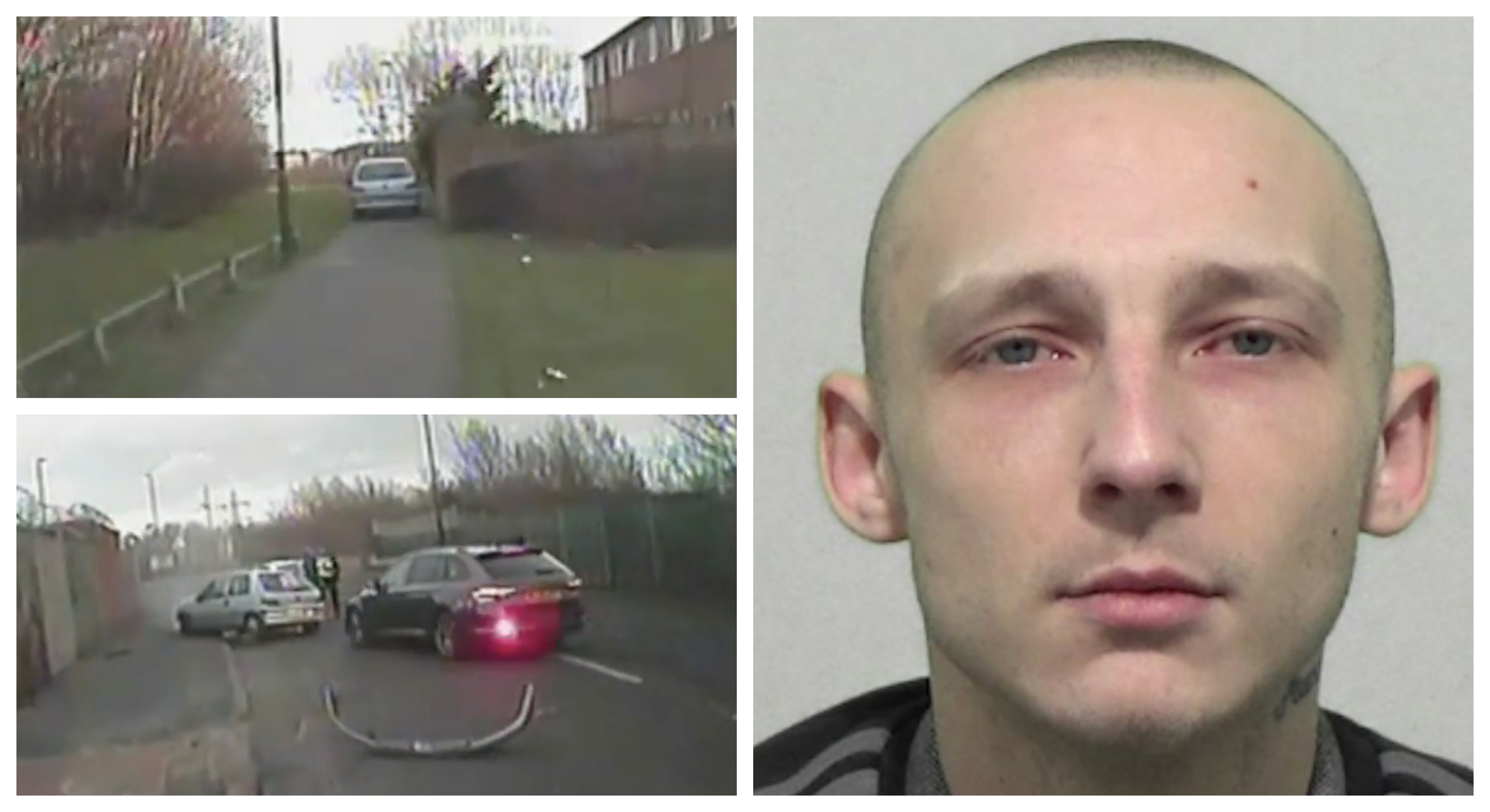 Shocking Dashcam Footage Shows High Speed Police Pursuit On South
