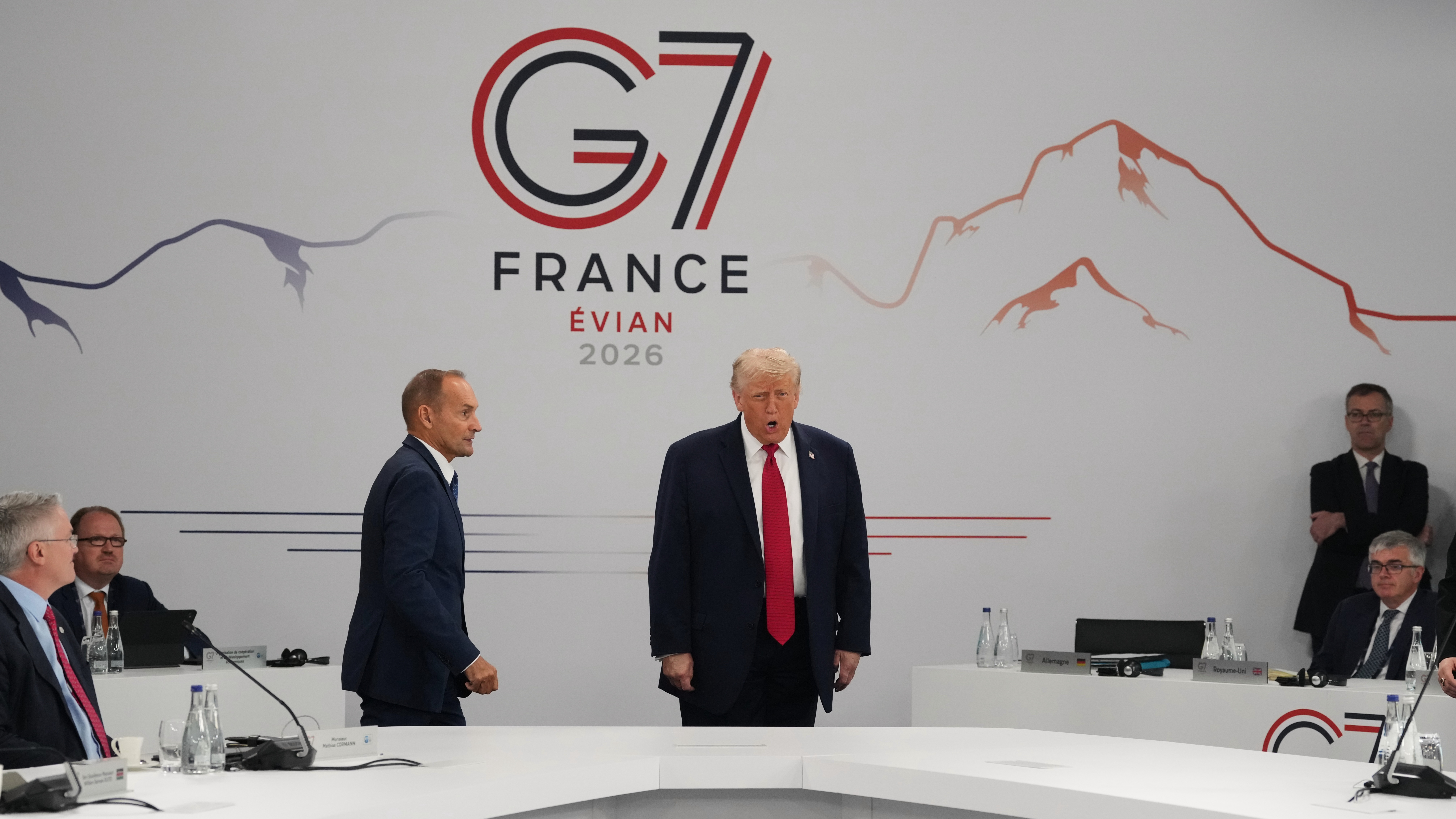 'I'm the boss', says Trump as he meets G7 leaders on last day of summit ...