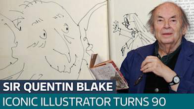Iconic illustrator, Sir Quentin Blake, turns 90 - Latest From ITV News