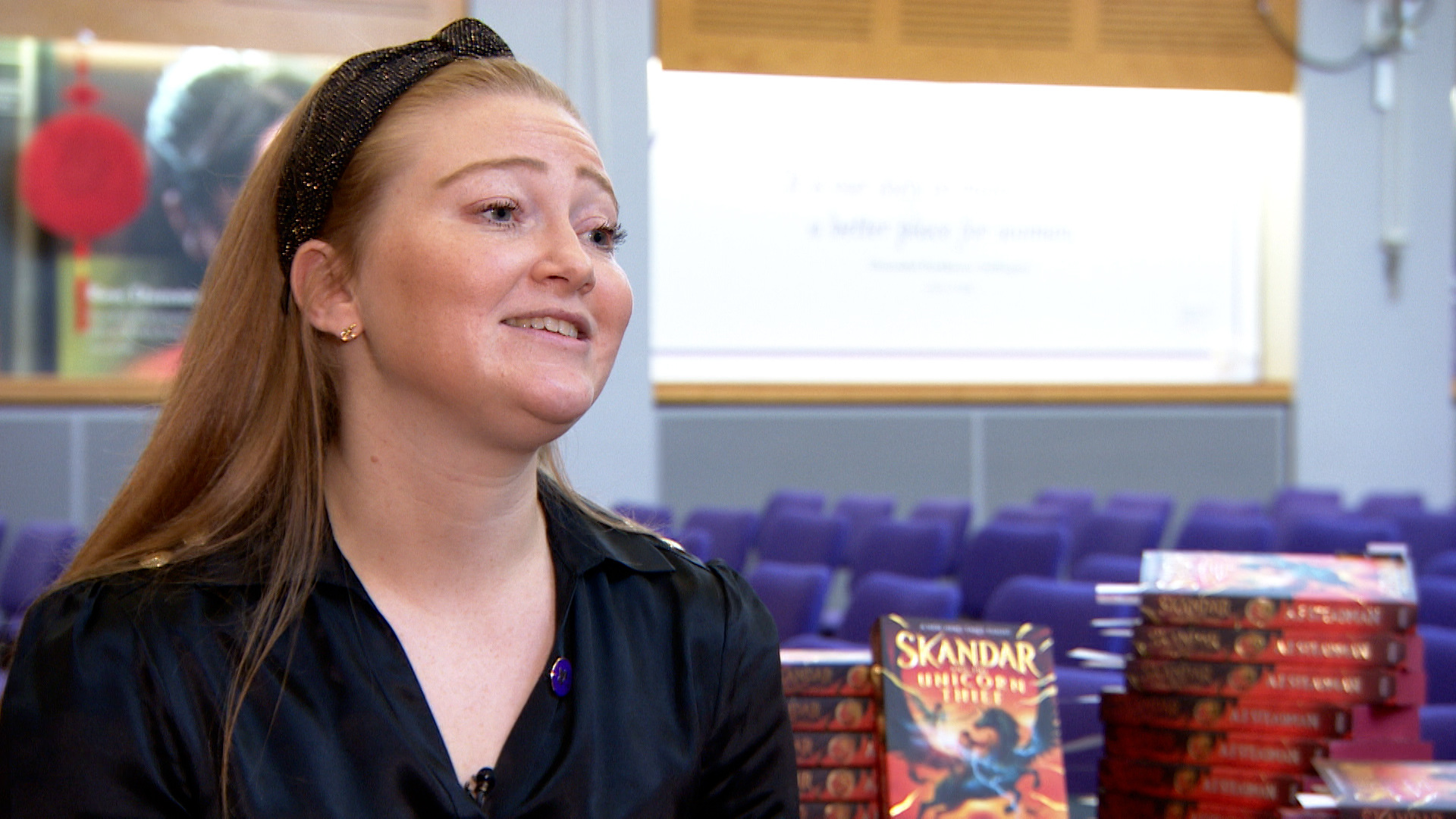Record Breaking Debut Author A F Steadman Kicks Off Tour For Skandar
