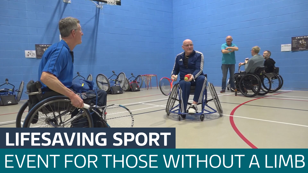 Special event held offering fitness activities for those who have lost ...