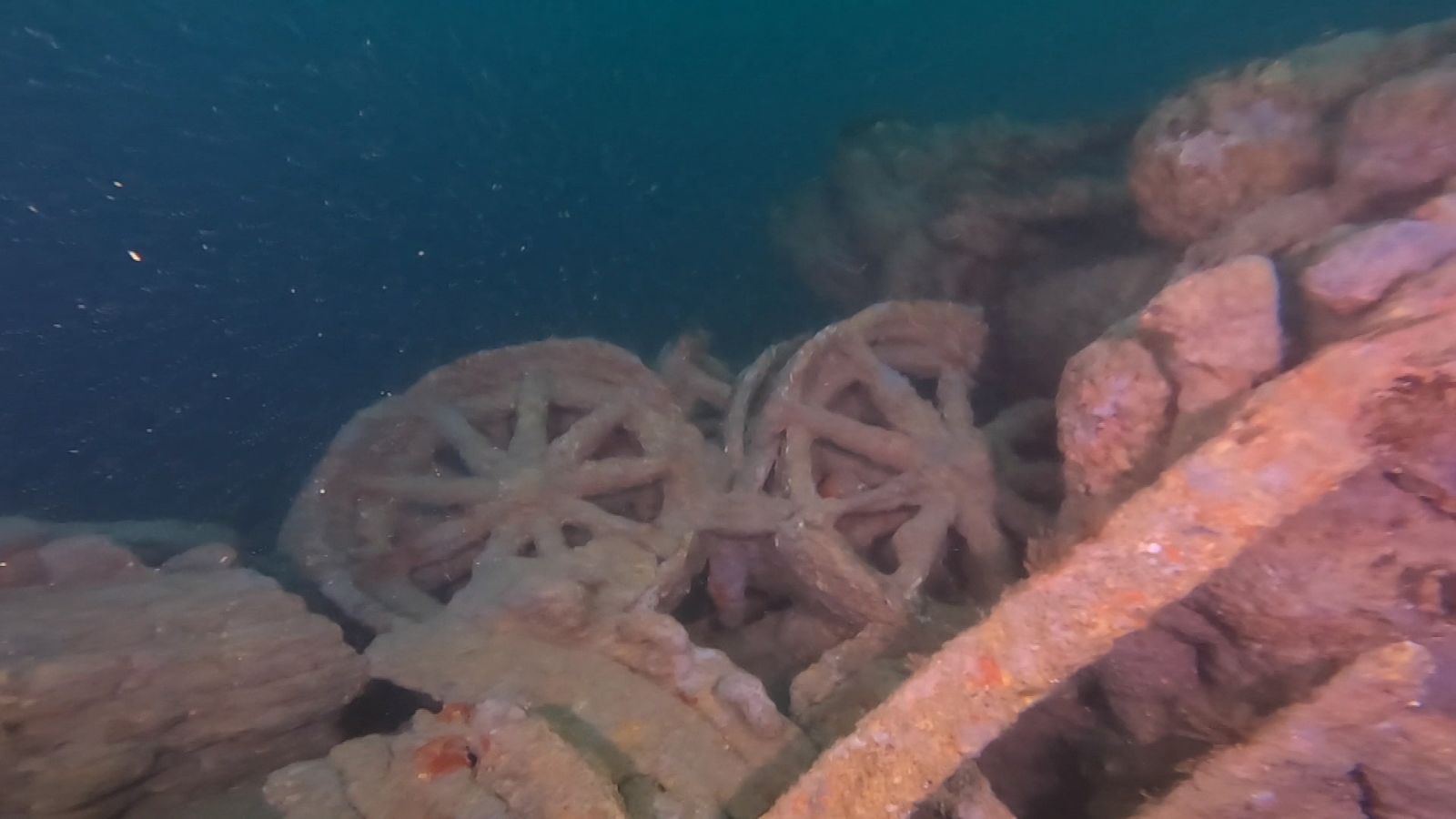 Deep under water off the Alderney coast lies a 140 year old cargo ... Deep under water off the Alderney coast lies a 140 year old cargo ...
